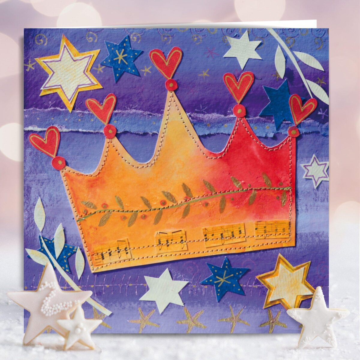 Crown Christmas Card | St Andrews Bookshop